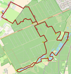Wandelroute Dorst - Jacobushoeve